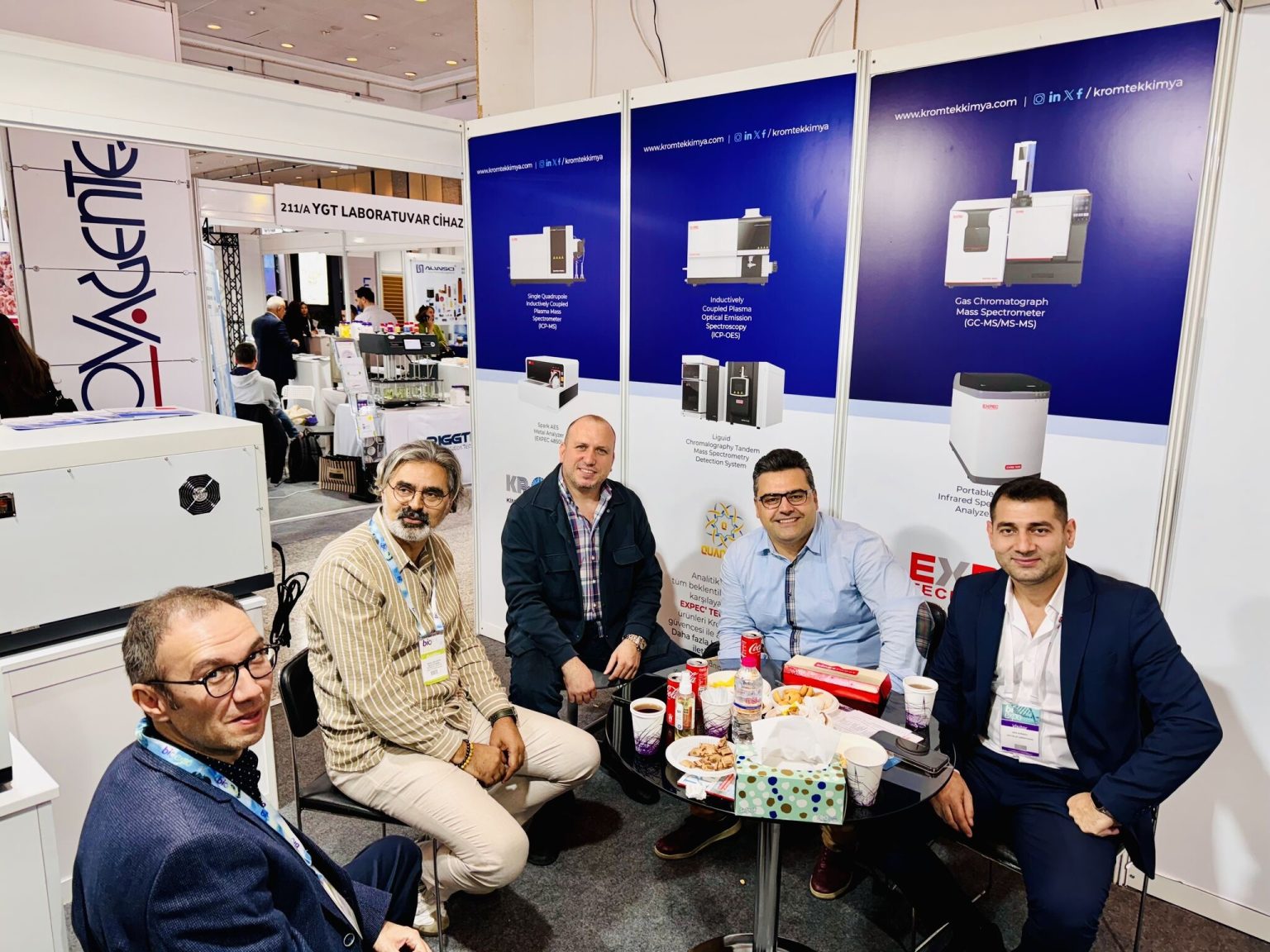 Our distributor showcasing EXPEC Technology'sadvanced analytical ...