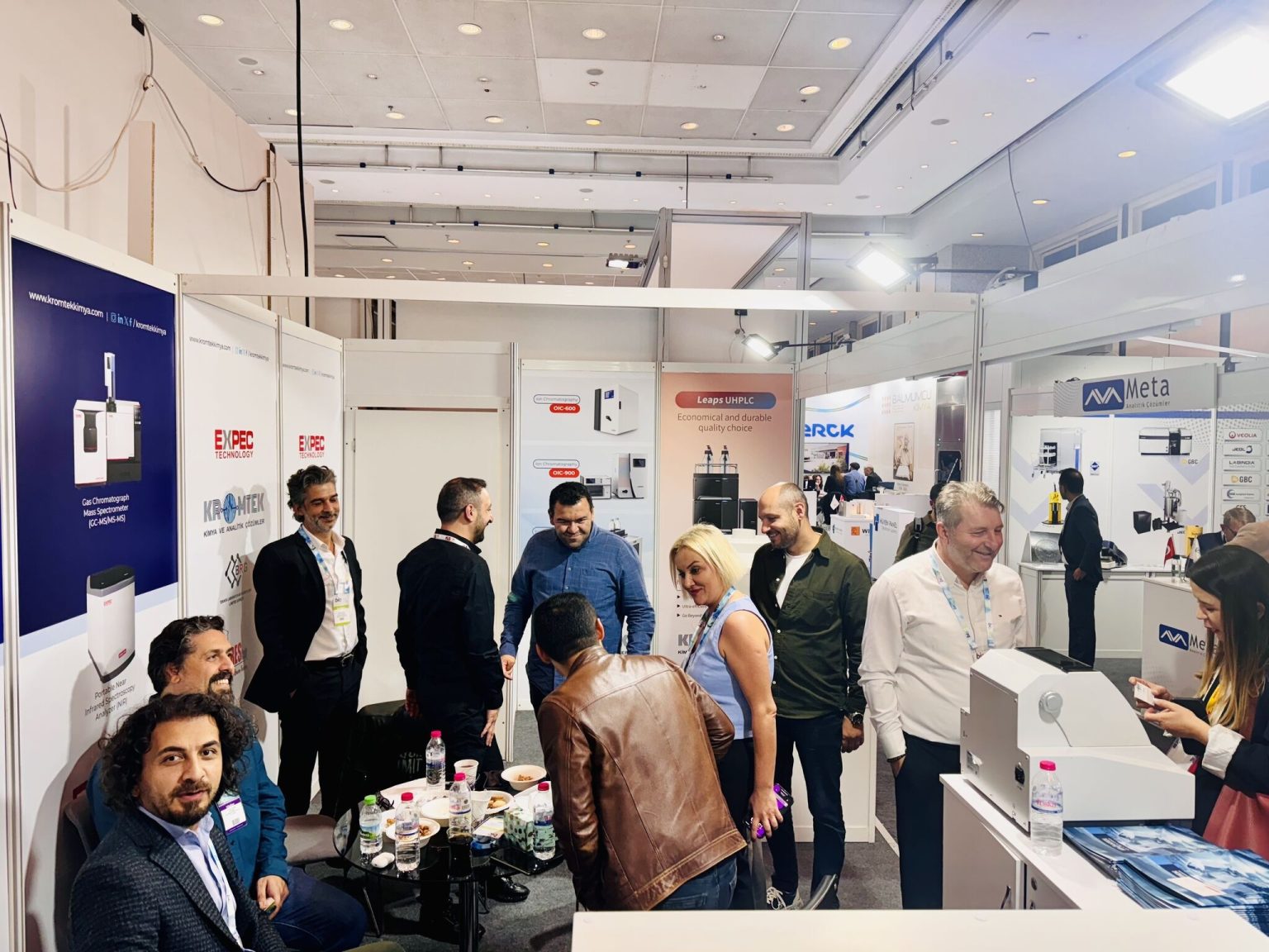 Our distributor showcasing EXPEC Technology'sadvanced analytical ...